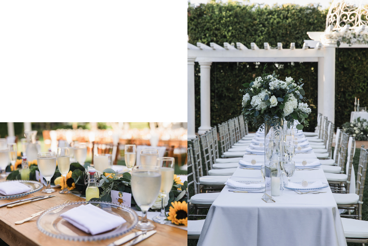Choosing the Perfect Table Style for your Wedding – villadeamore